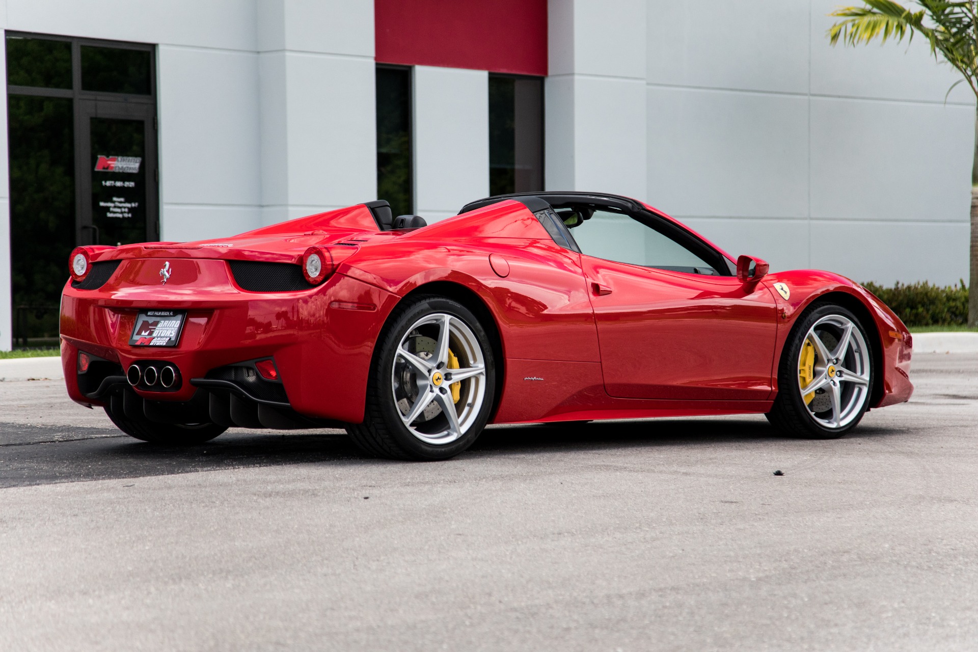 Used 2014 Ferrari 458 Spider For Sale 174 900 Marino Performance